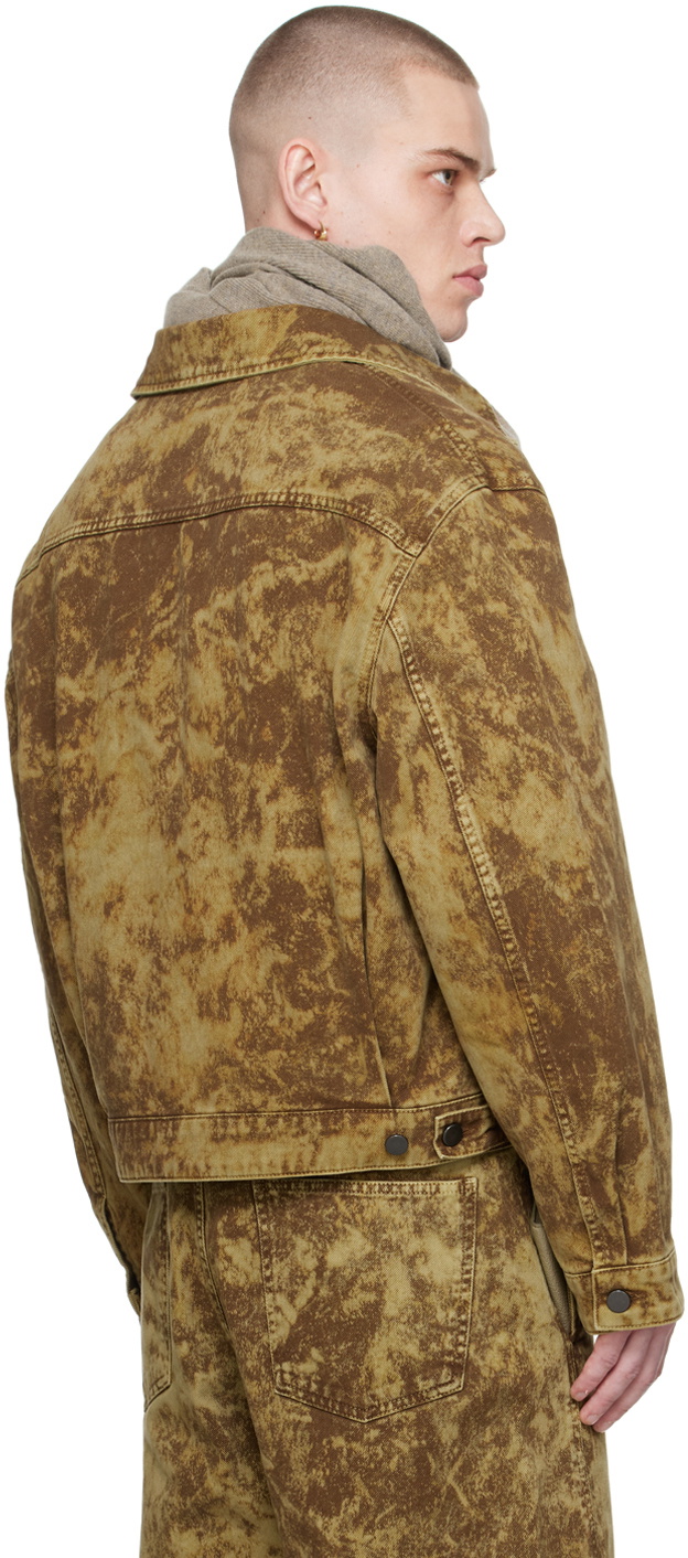 LEMAIRE Brown Boxy Trucker Jacket Lemaire