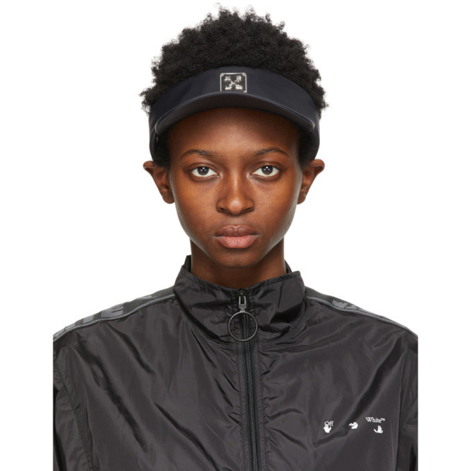 Off-White Black Nylon Visor Off-White