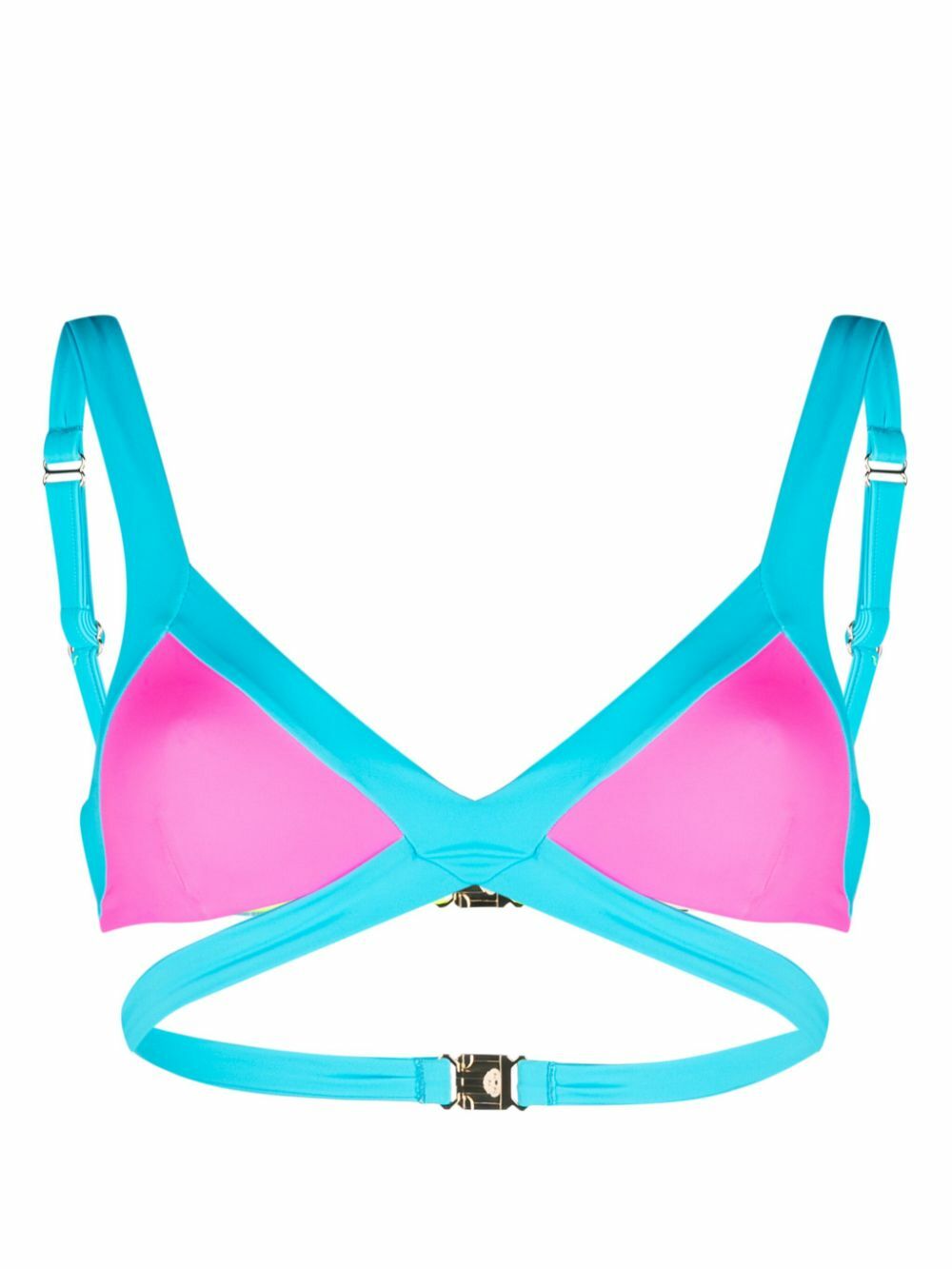 Agent Provocateur Multicoloured Mazzy Wrap Bikini Top Agent Provocateur