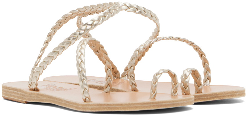 Ancient Greek Sandals Silver Eleftheria Sandals Ancient Greek Sandals