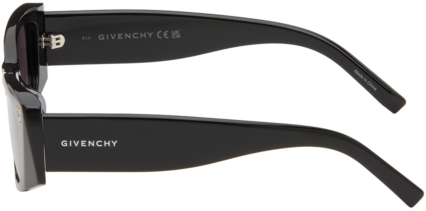 Givenchy Black Rectangular Sunglasses Givenchy