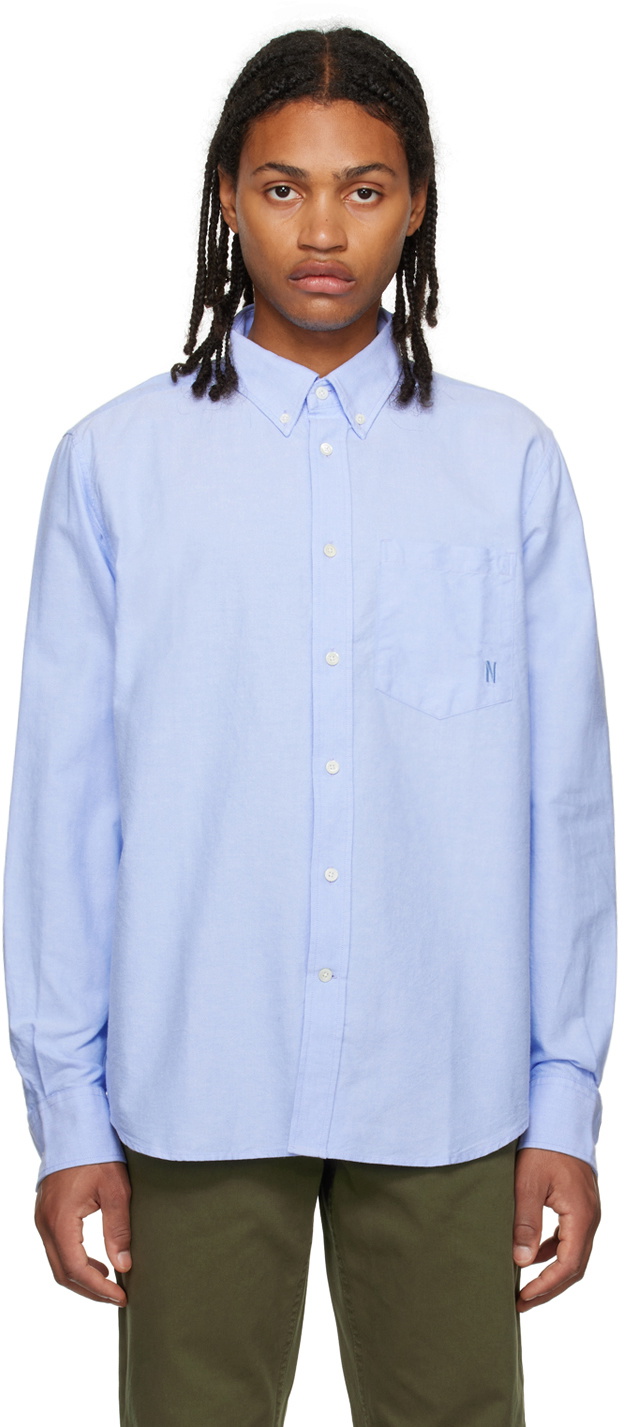 NORSE PROJECTS Blue Algot Shirt Norse Projects