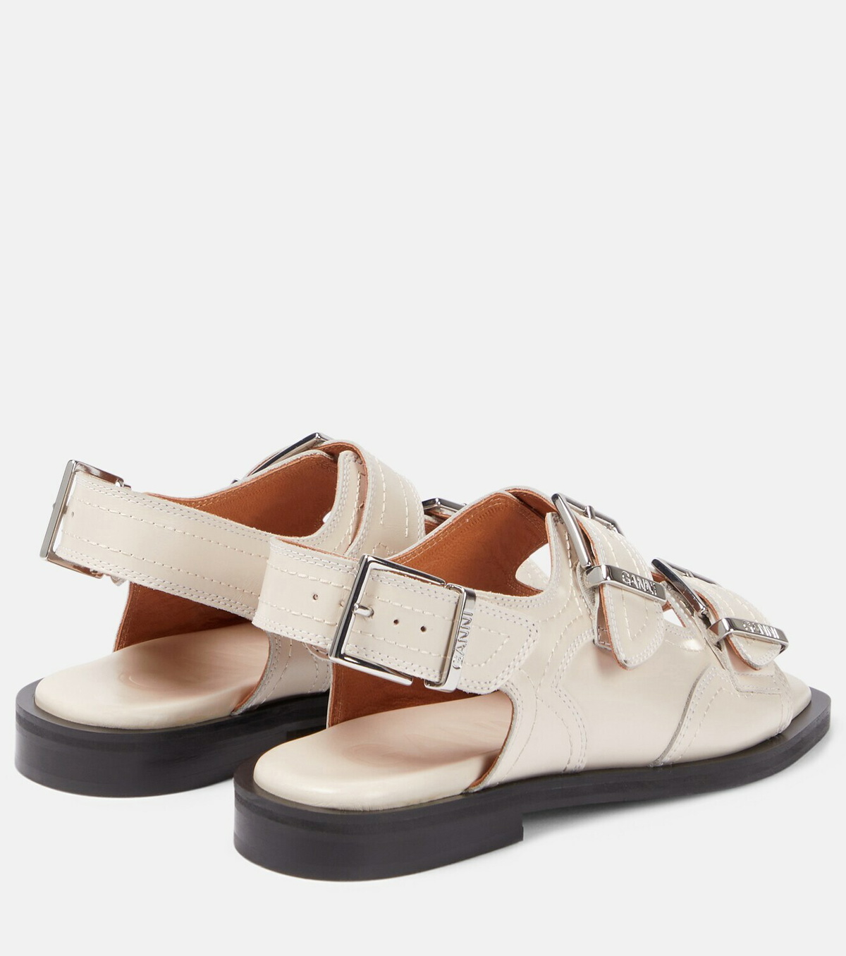 Ganni Leather sandals GANNI