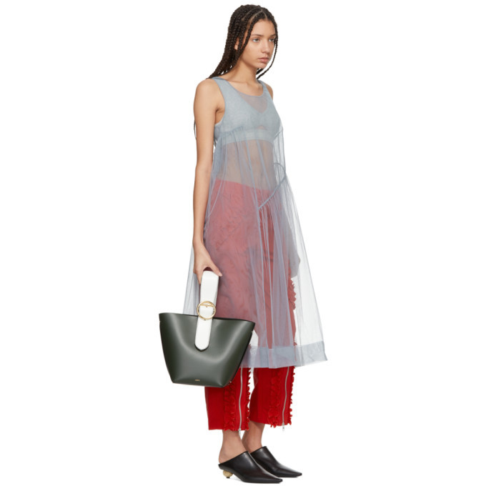Molly Goddard SSENSE Exclusive Grey Robyn Dress Molly Goddard