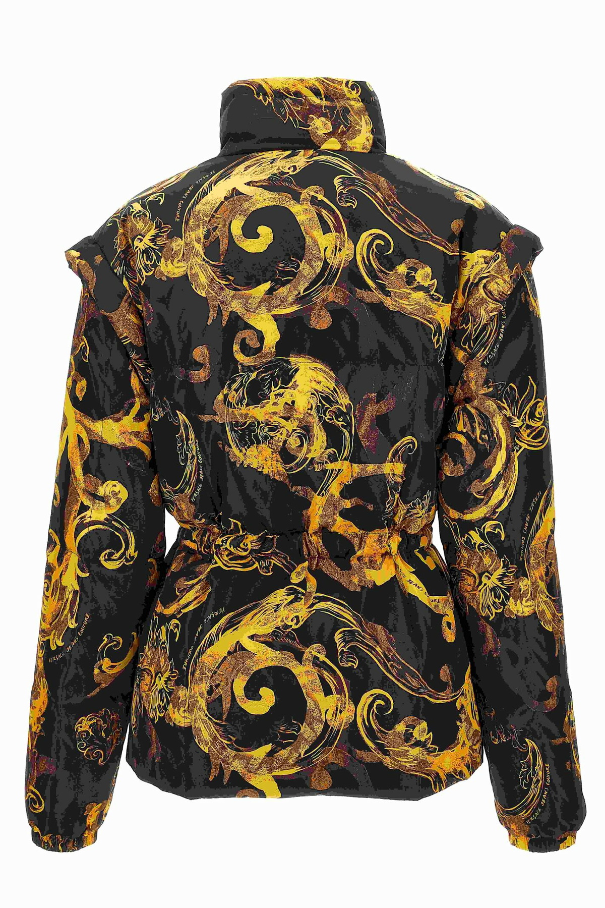 Versace Jeans Couture Black Down Jacket Versace