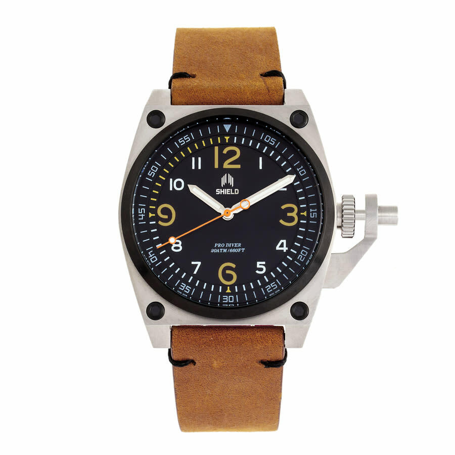 Shield Pascal Black Dial Mens Watch SLDSH102-7 Shield
