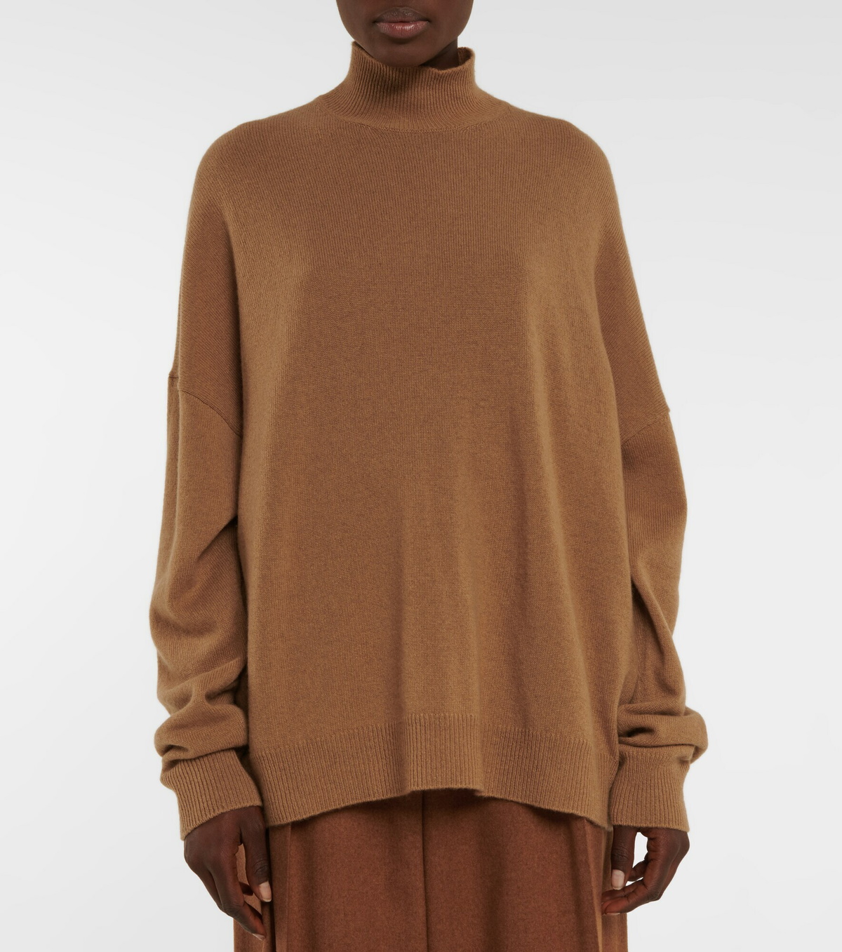 The Row - Dohan cashmere mockneck sweater The Row