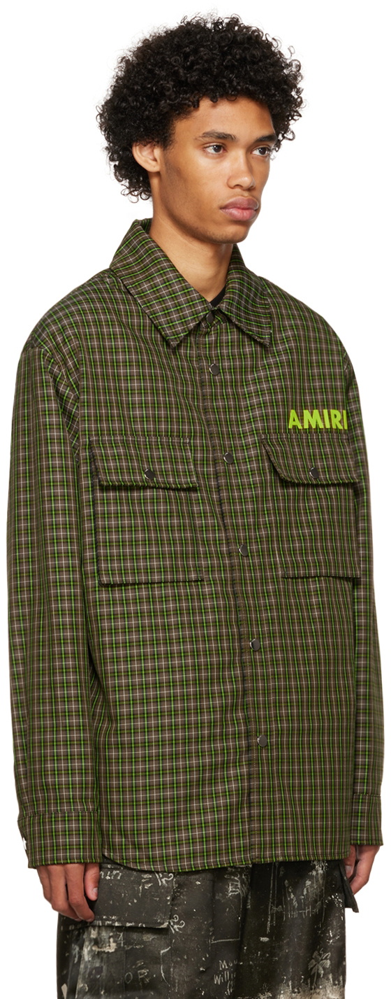 AMIRI Green Overshirt Jacket Amiri