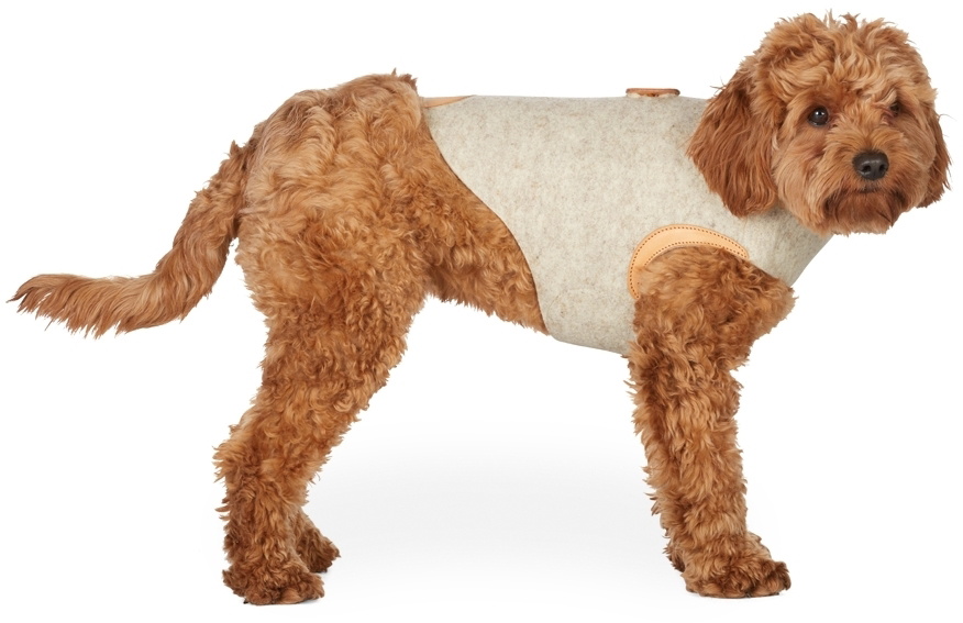 Fantastical Creatures Club Grey & Brown Wrap Up Jacket Harness