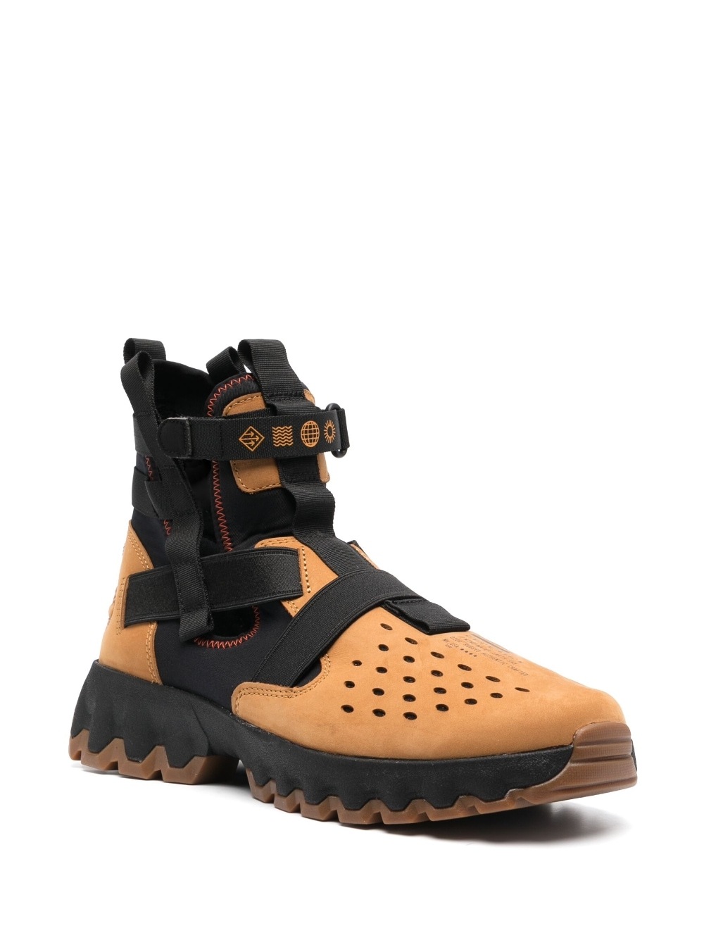 TIMBERLAND - Boot In Leather With Logo Timberland