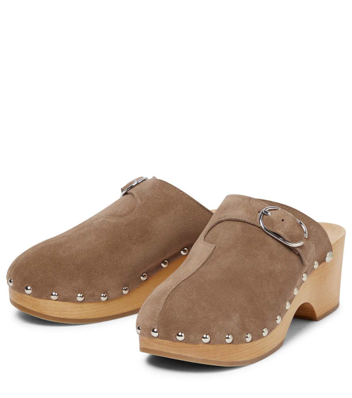Paco Rabanne - Suede clogs Paco Rabanne