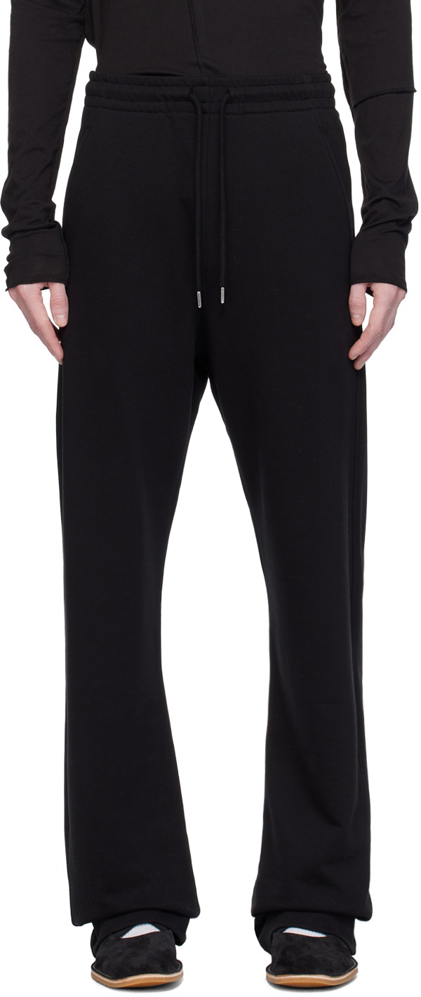 Dries Van Noten Black Drawstring Sweatpants Dries Van Noten