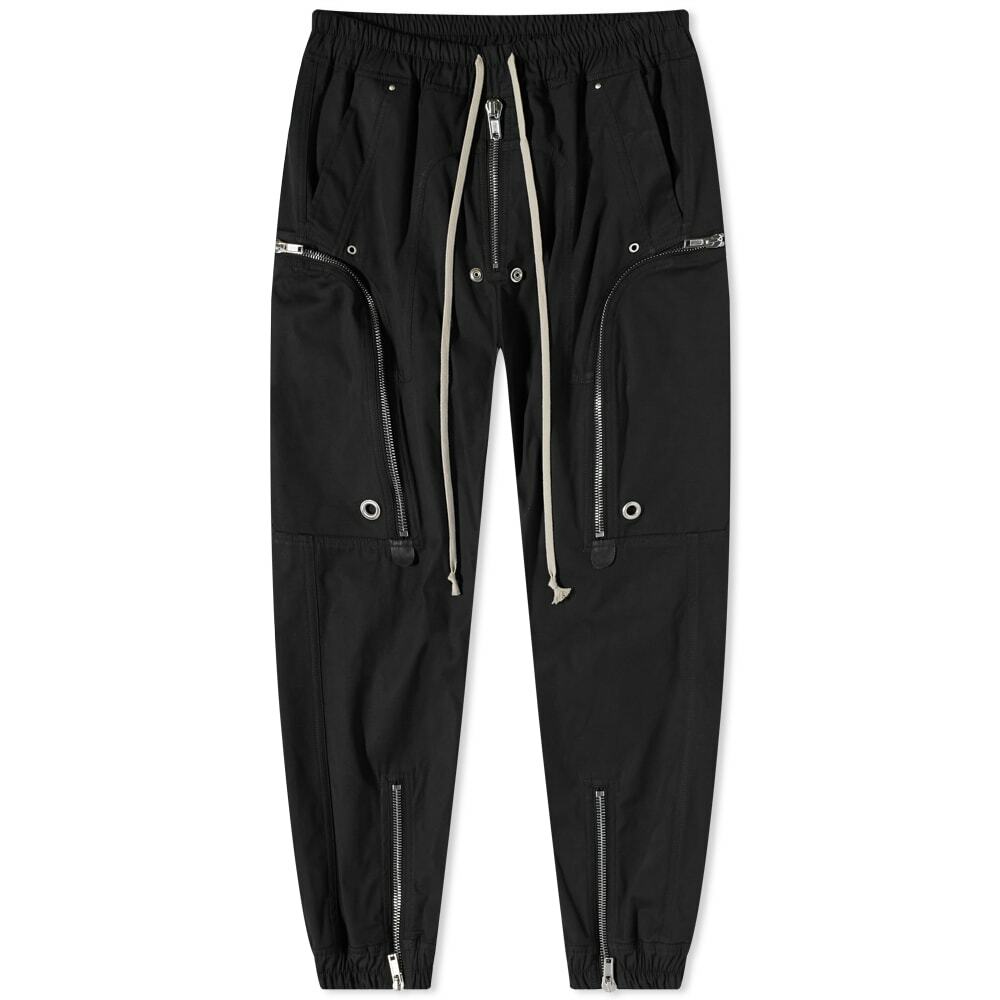 Rick Owens Men's Bauhaus Cargo Pant in Black Rick Owens