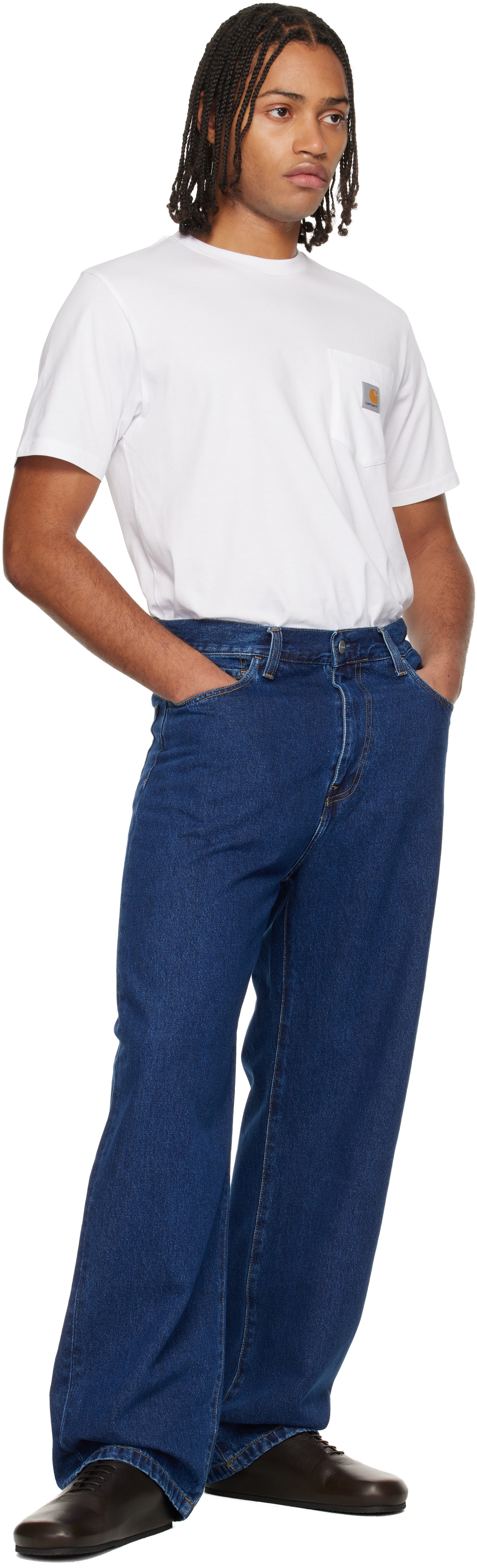 Carhartt Work In Progress Blue Landon Jeans Carhartt WIP