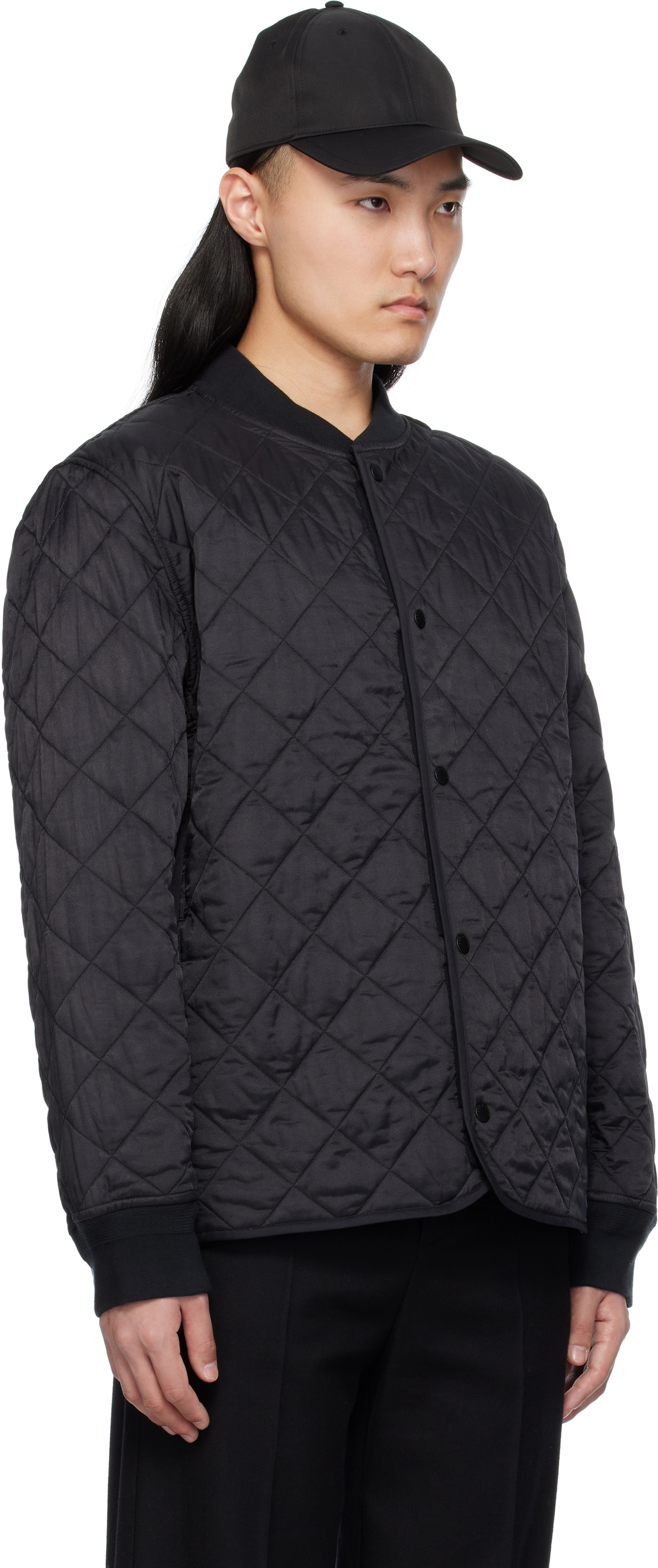 rag & bone Black Focus Quilted Liner Jacket Rag and Bone