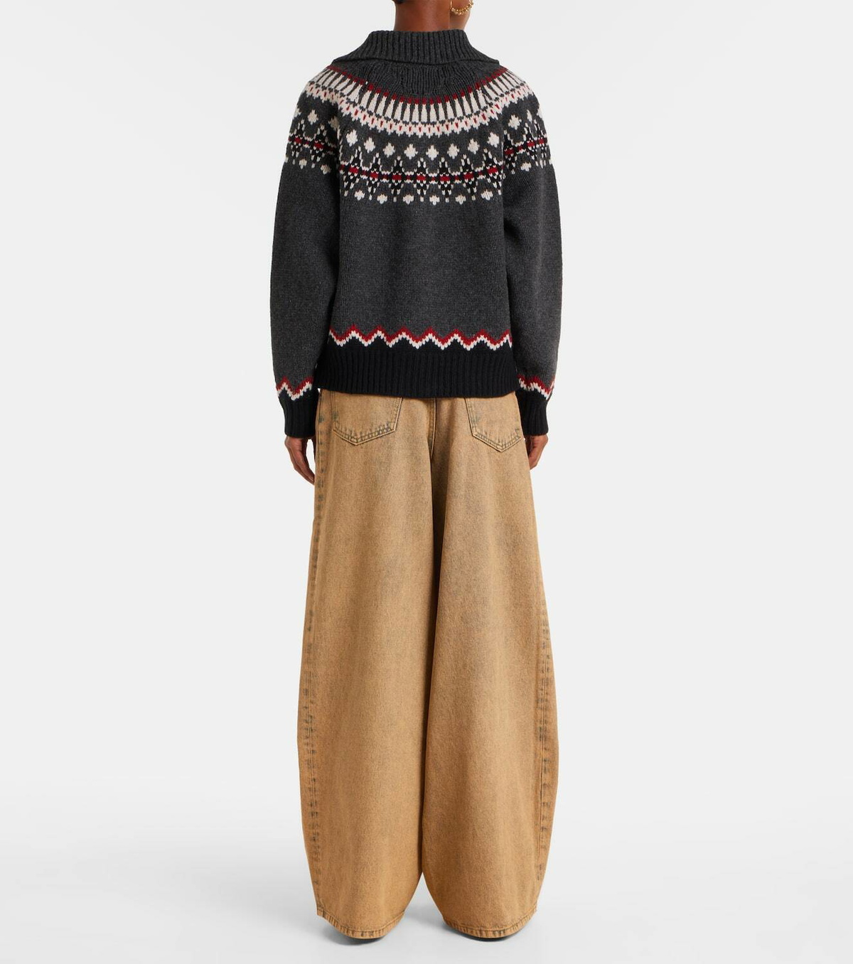 Alanui Sweet Winter virgin wool jacket Alanui