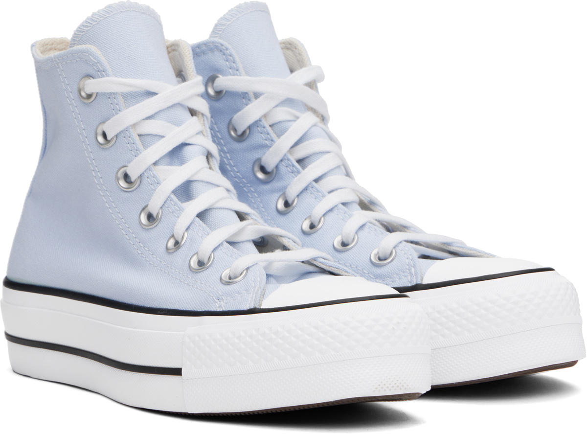 Converse Blue Chuck Taylor All Star Lift Platform High Top Sneakers ...