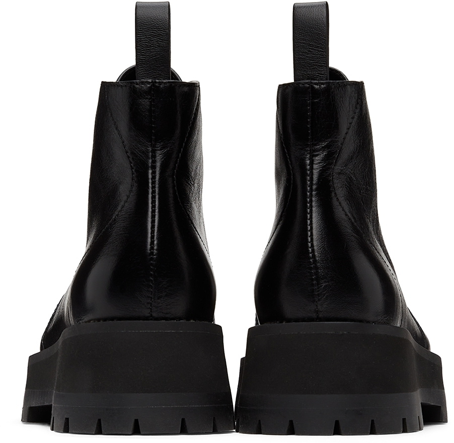 Jimmy Choo Black Leather Colby Boots Jimmy Choo