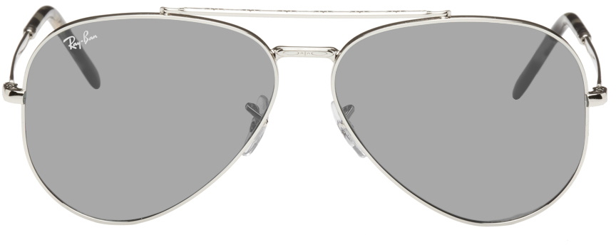 Ray-Ban Silver New Aviator Sunglasses Ray Ban