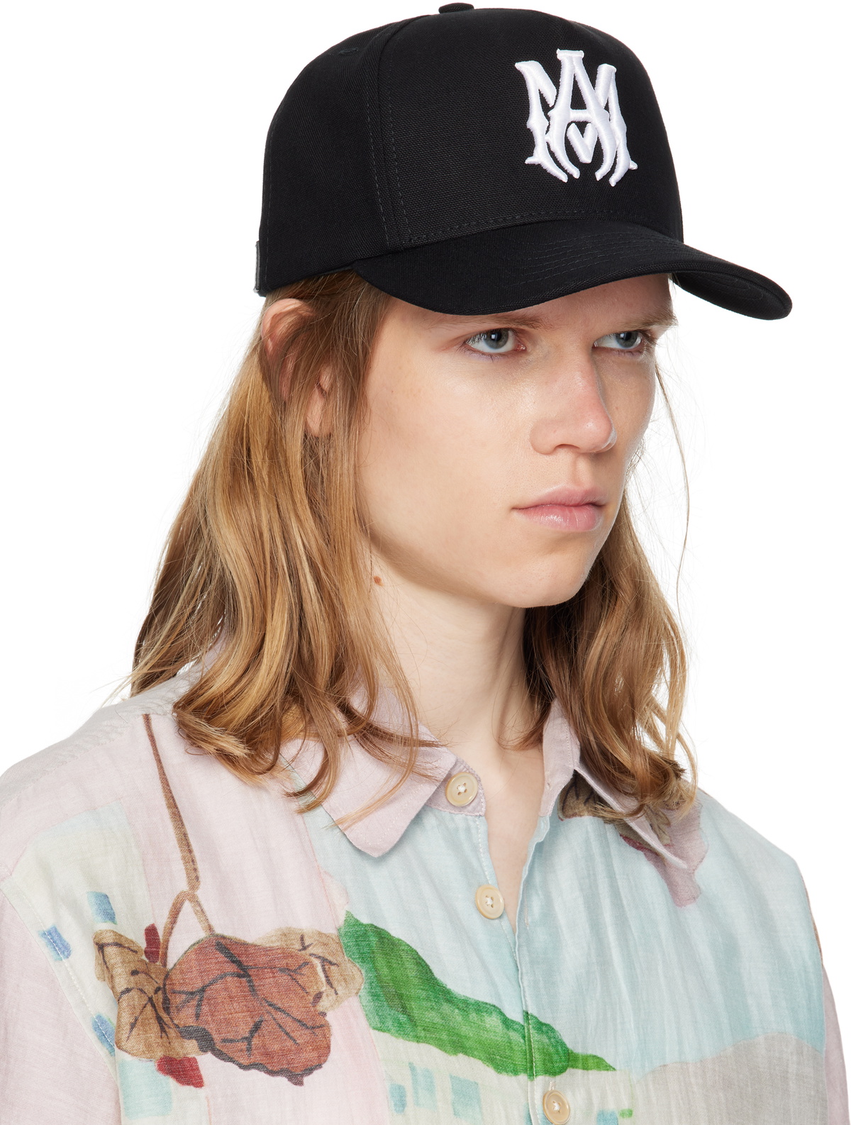 AMIRI Black Full Canvas MA Cap Amiri