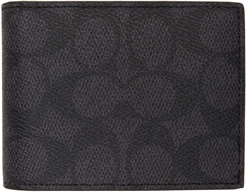 Coach 1941 Grey Slim Signature Wallet Coach 1941
