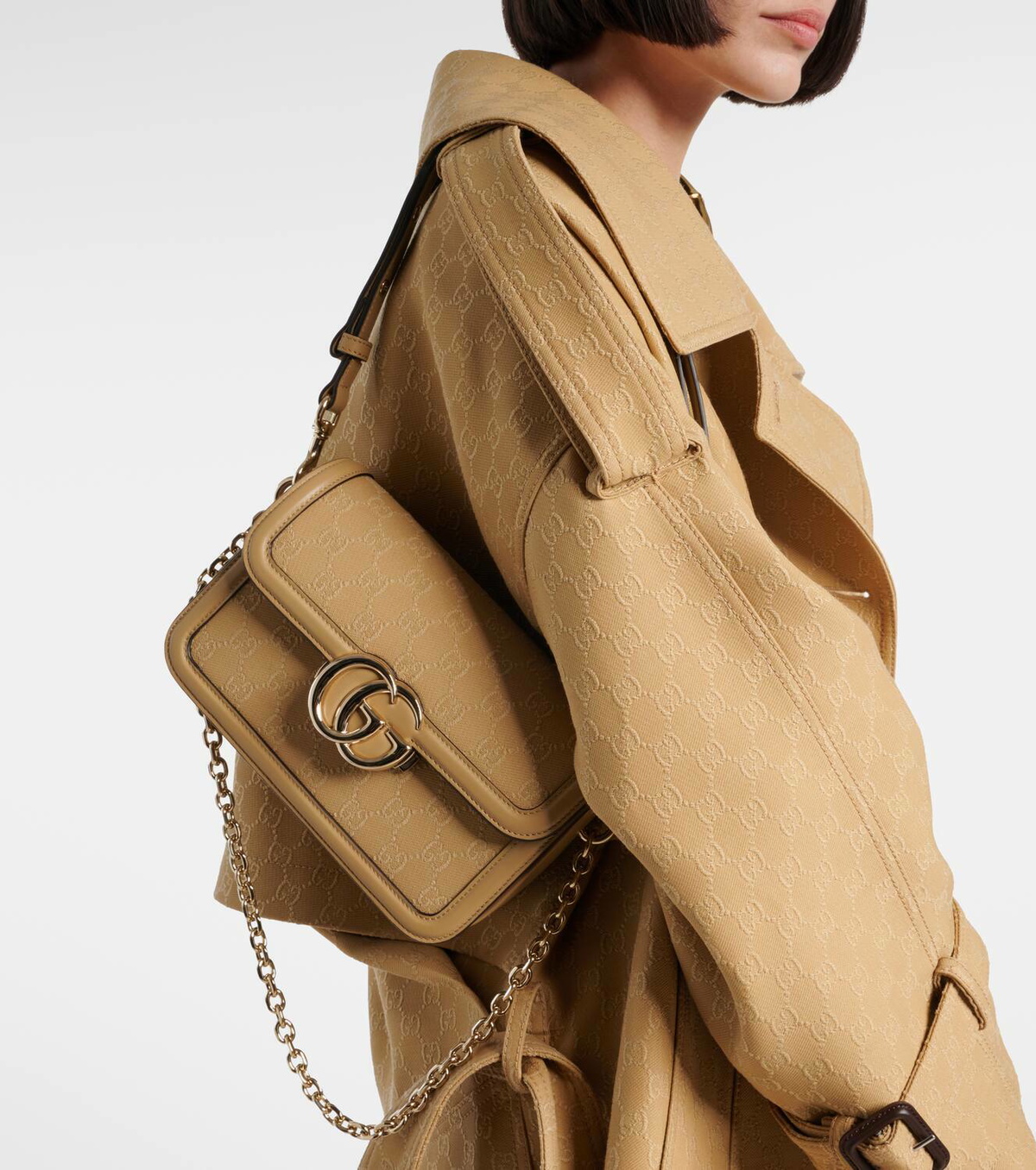 Gucci Gucci Go GG Canvas Small shoulder bag Gucci