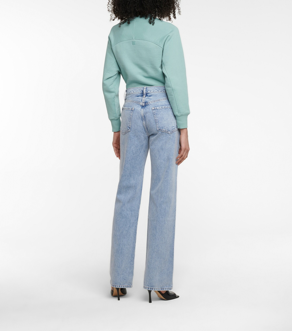 Frame - Le Jane high-rise straight jeans Frame Denim