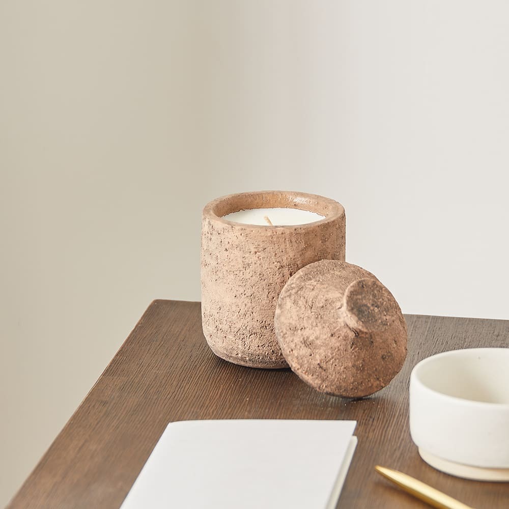 ferm LIVING Ura Scented Candle in Burned Sienna ferm LIVING