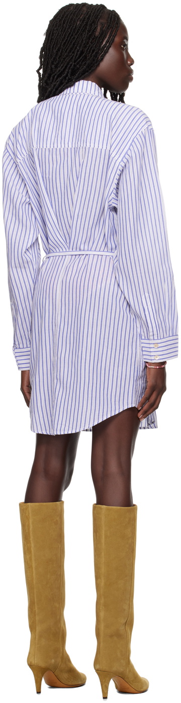 Isabel Marant Etoile Blue Liliane Minidress Isabel Marant Etoile