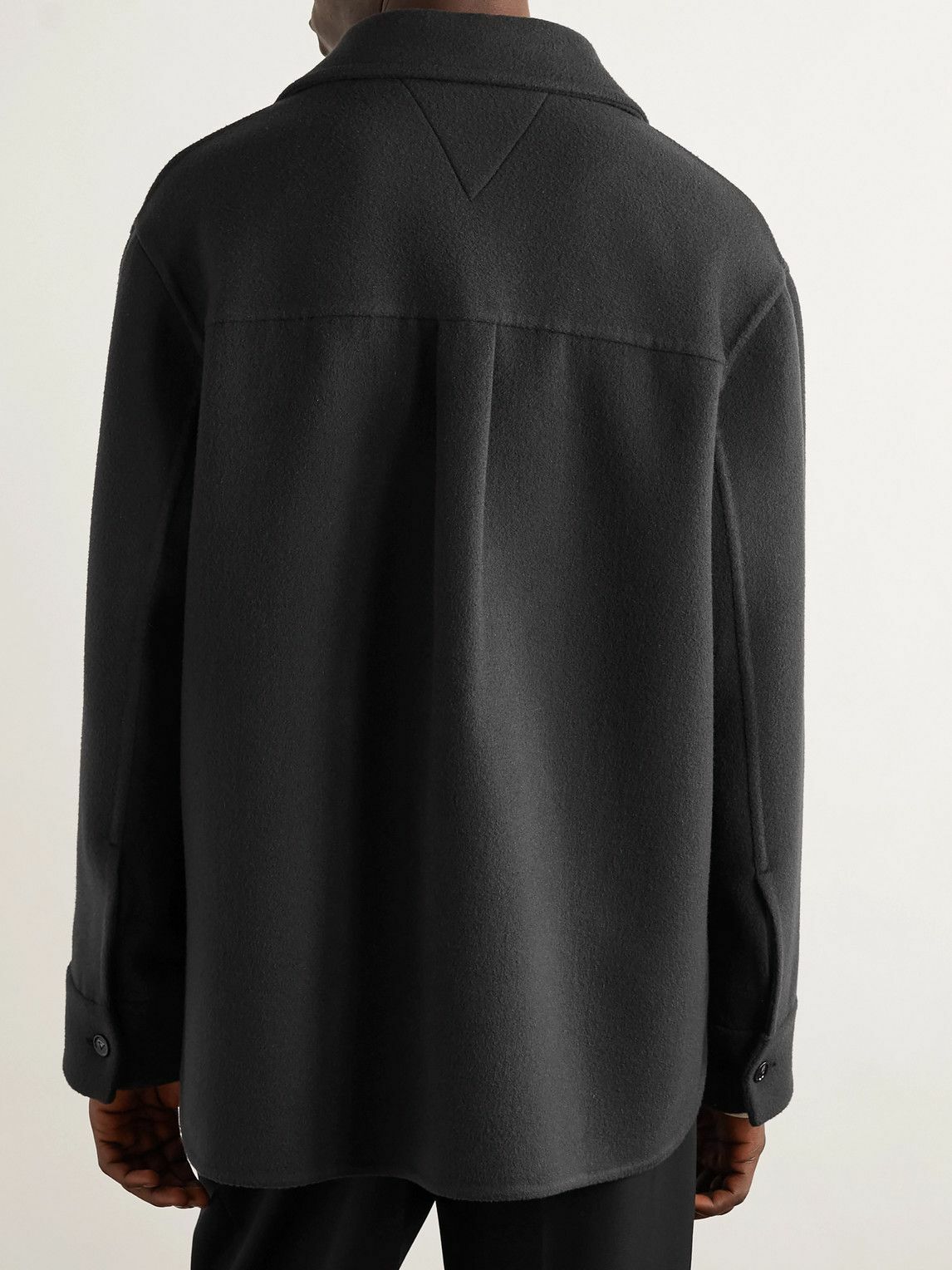 Bottega Veneta - Cashmere Overshirt - Gray Bottega Veneta