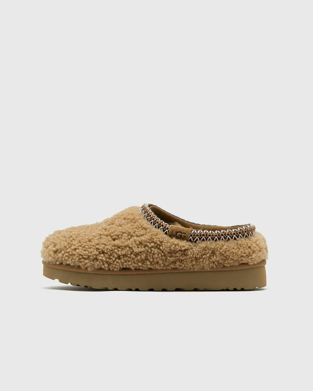 Ugg Wmns Tasman Maxi Curly Brown - Womens - Sandals & Slides Ugg