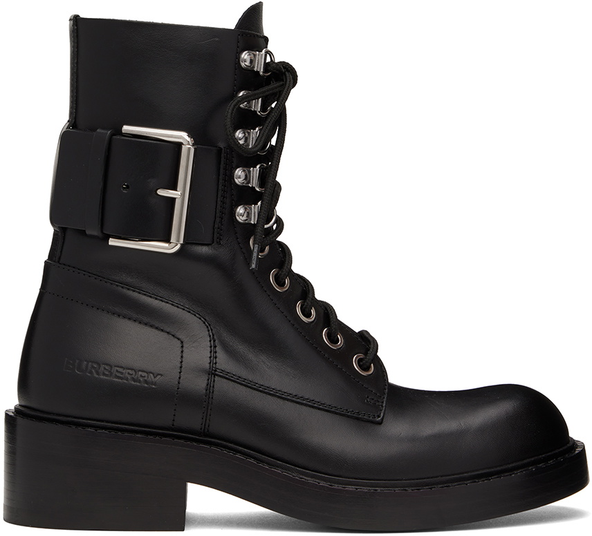 Burberry Black Rex Boots Burberry