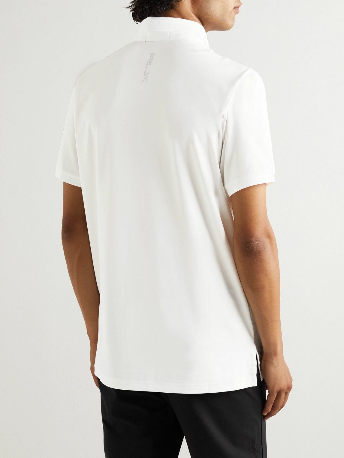 RLX Ralph Lauren - Logo-Print Stretch Recycled-Shell Golf Polo Shirt ...