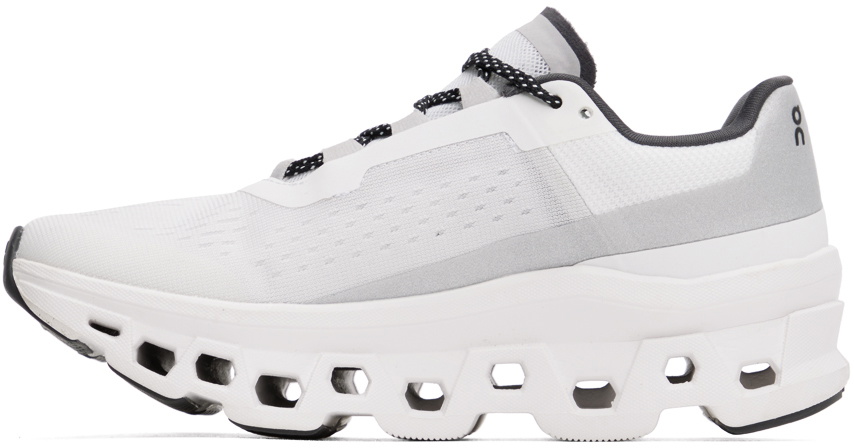 On White Cloudmonster Sneakers On