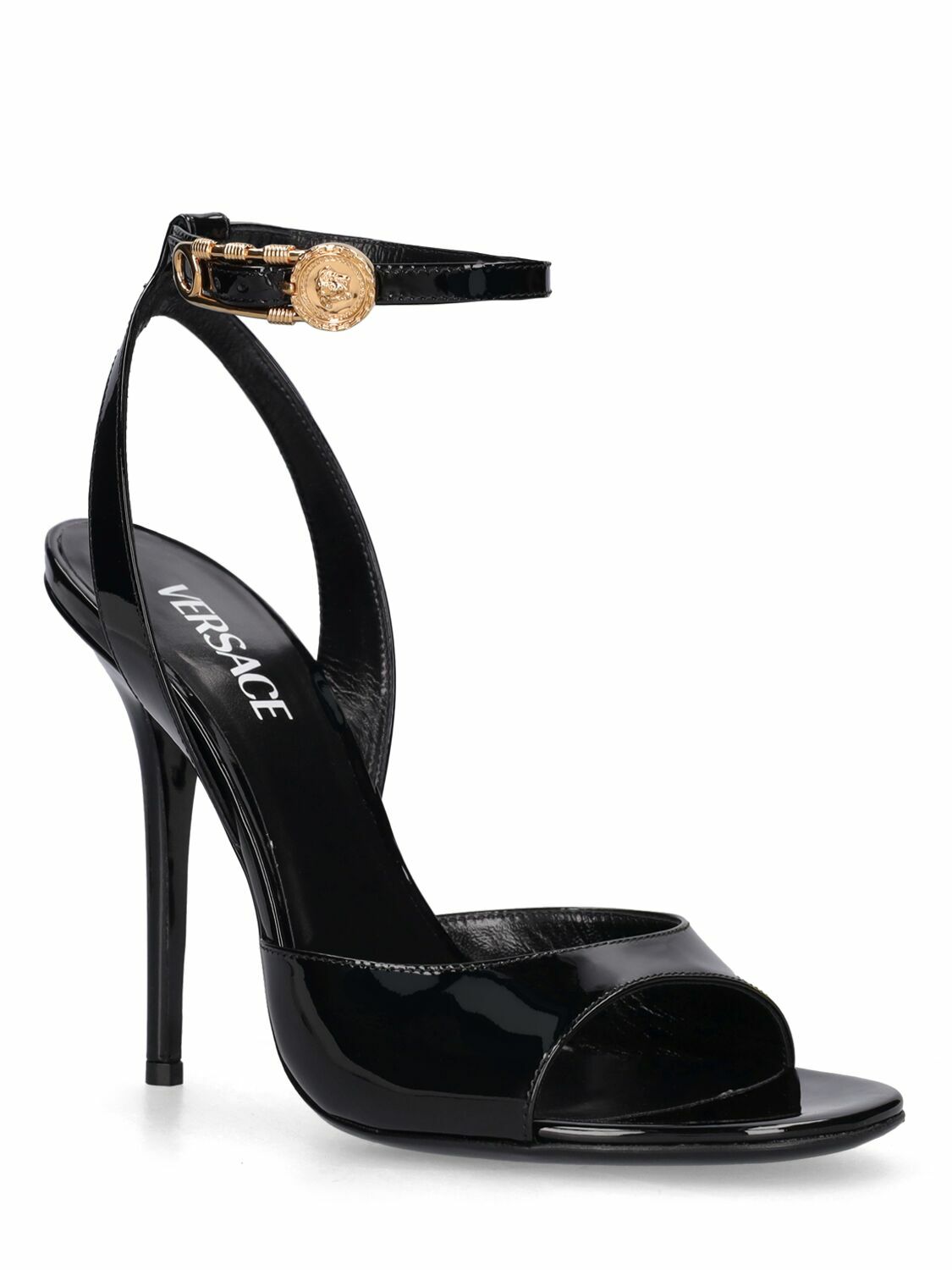 VERSACE - 105mm Leather Sandals Versace