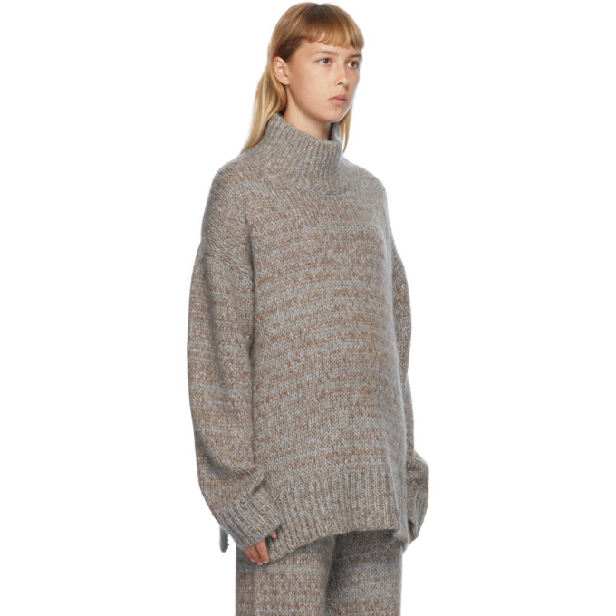 DRAE Grey Mohair Turtleneck DRAE