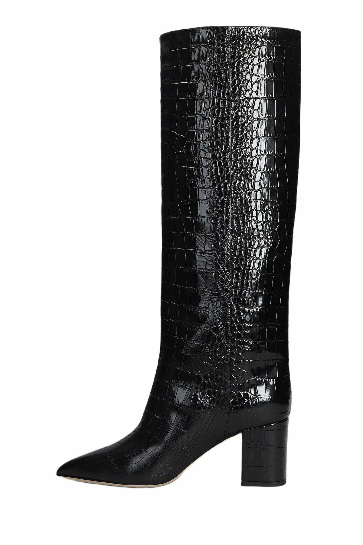 Paris Texas Anja Boot 70 High Heels Boots In Black Leather Paris Texas