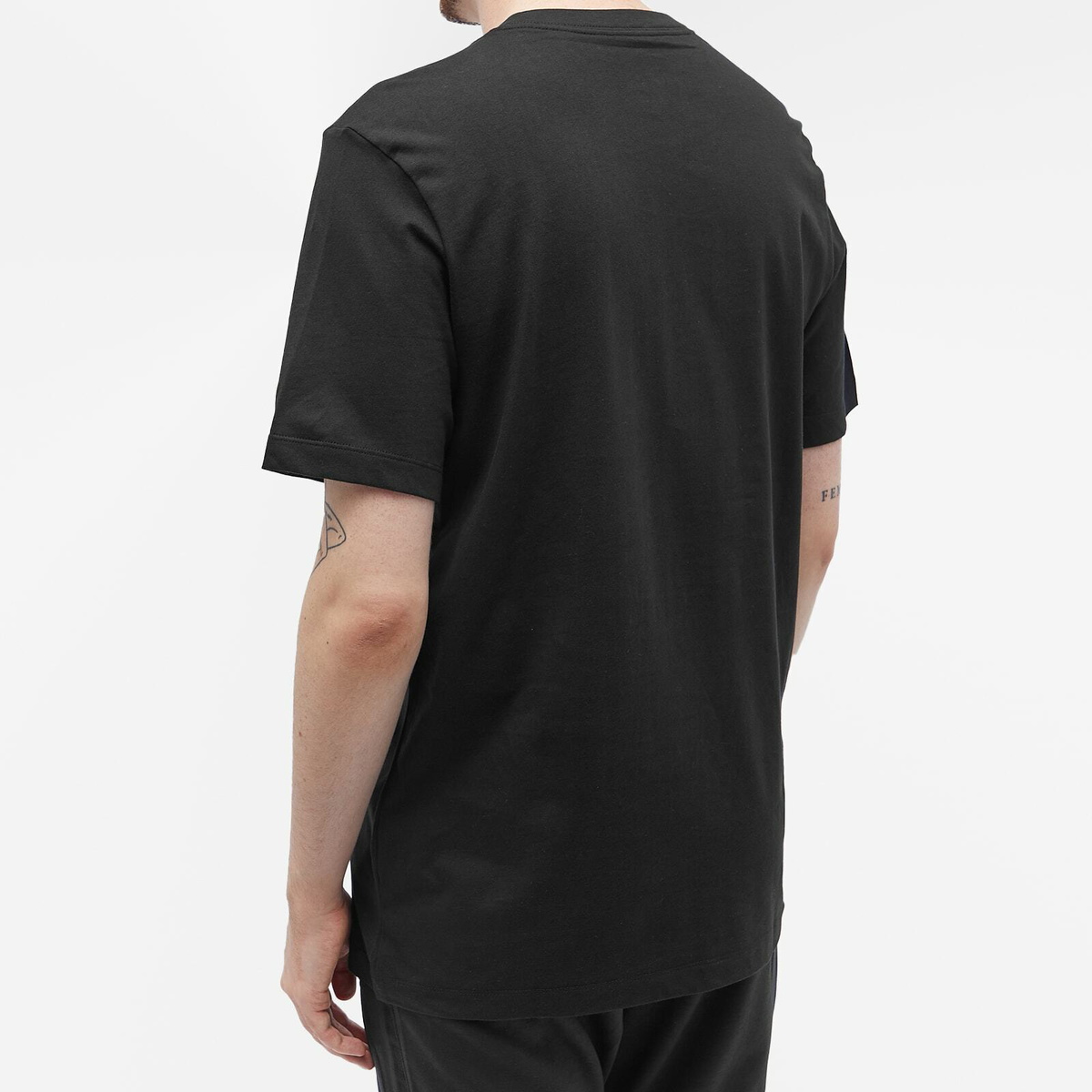 Air Jordan Men's Brand GFX 1 T-Shirt in Black/Red Nike Jordan Brand