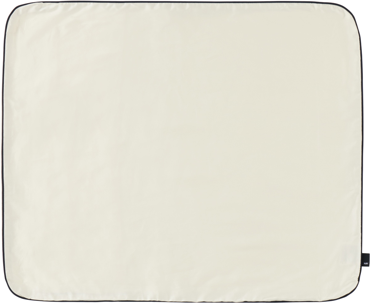 HAY Off-White & Black Outline Pillow Case HAY