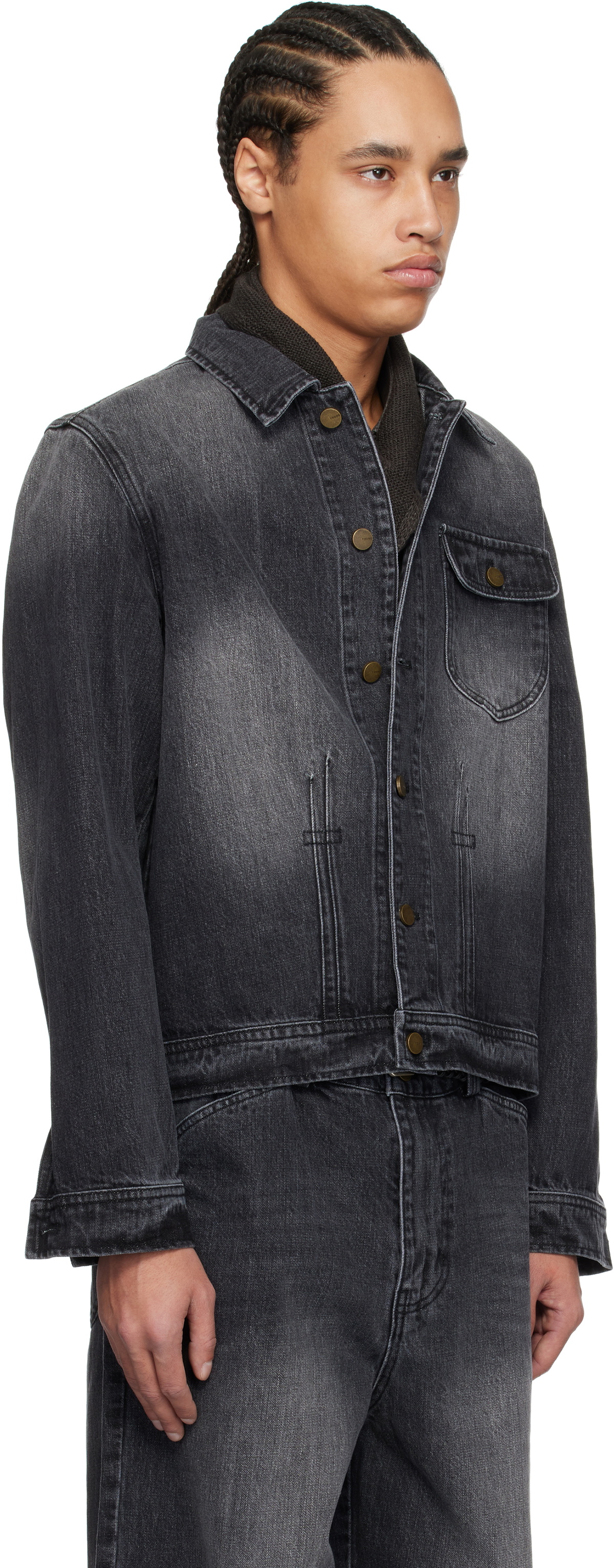 Carter Young Gray David Denim Jacket