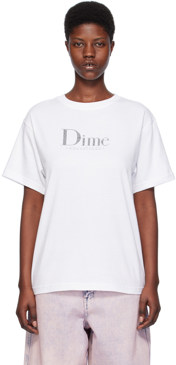 Dime White 'Remastered' T-Shirt Dime