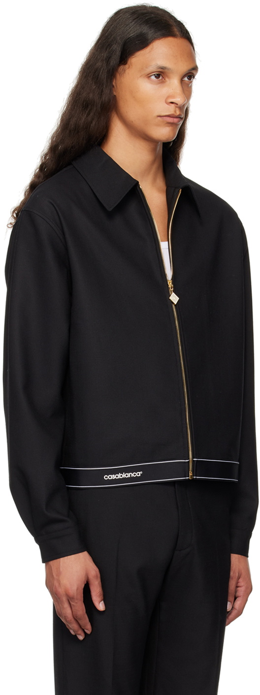 Casablanca Black Sports Tailoring Jacket Casablanca