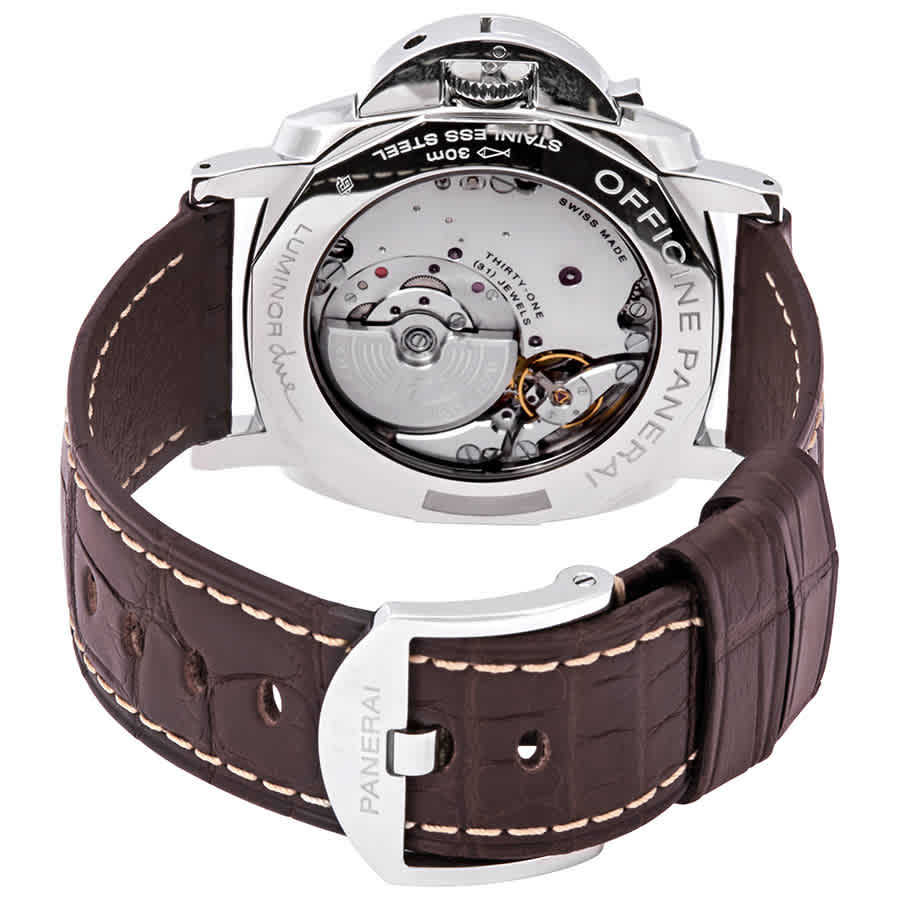 Panerai Luminor Due GMT Automatic Anthracite Dial Mens Watch PAM00944 ...