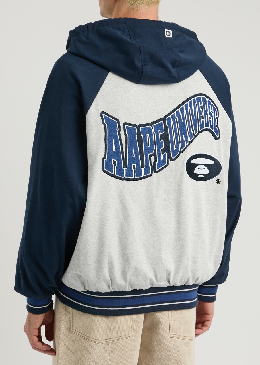 Aape Hooded Reversible Cotton Jacket Grey AAPE by A Bathing Ape
