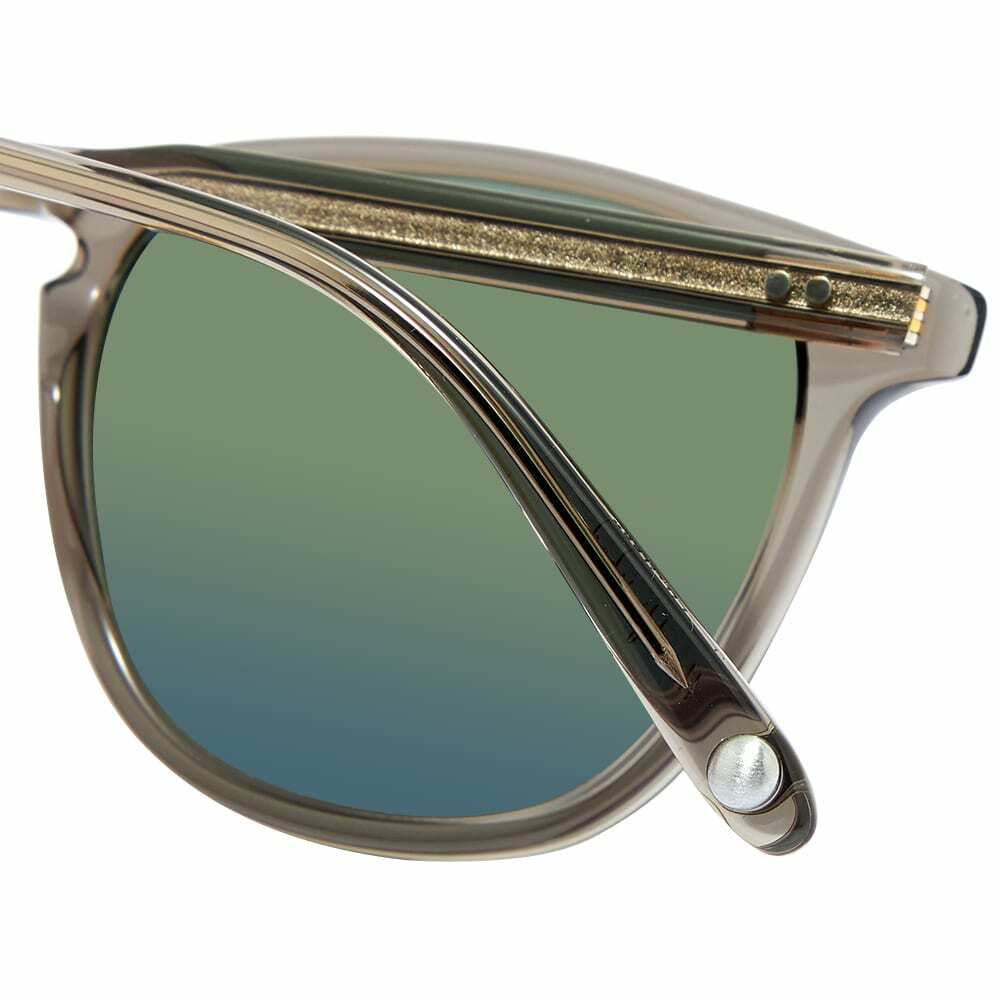 Garrett Leight Men's Brooks Sunglasses in Grey Crystal/Pure G15 Garrett ...