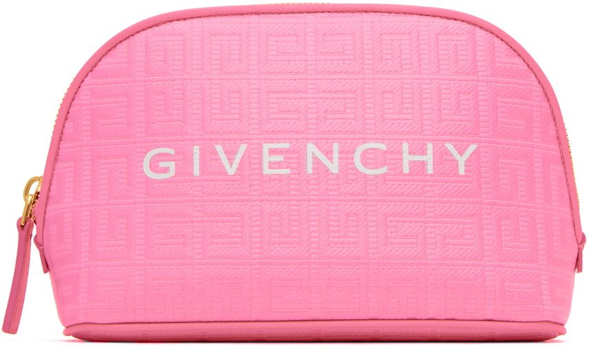 Givenchy Pink G-Essentials Pouch Givenchy