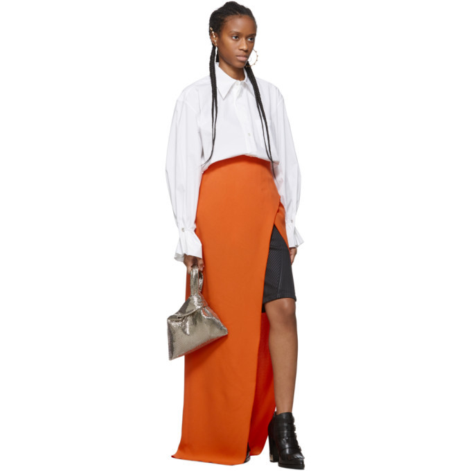 Toga White Stretch Broad Shirt Toga Pulla