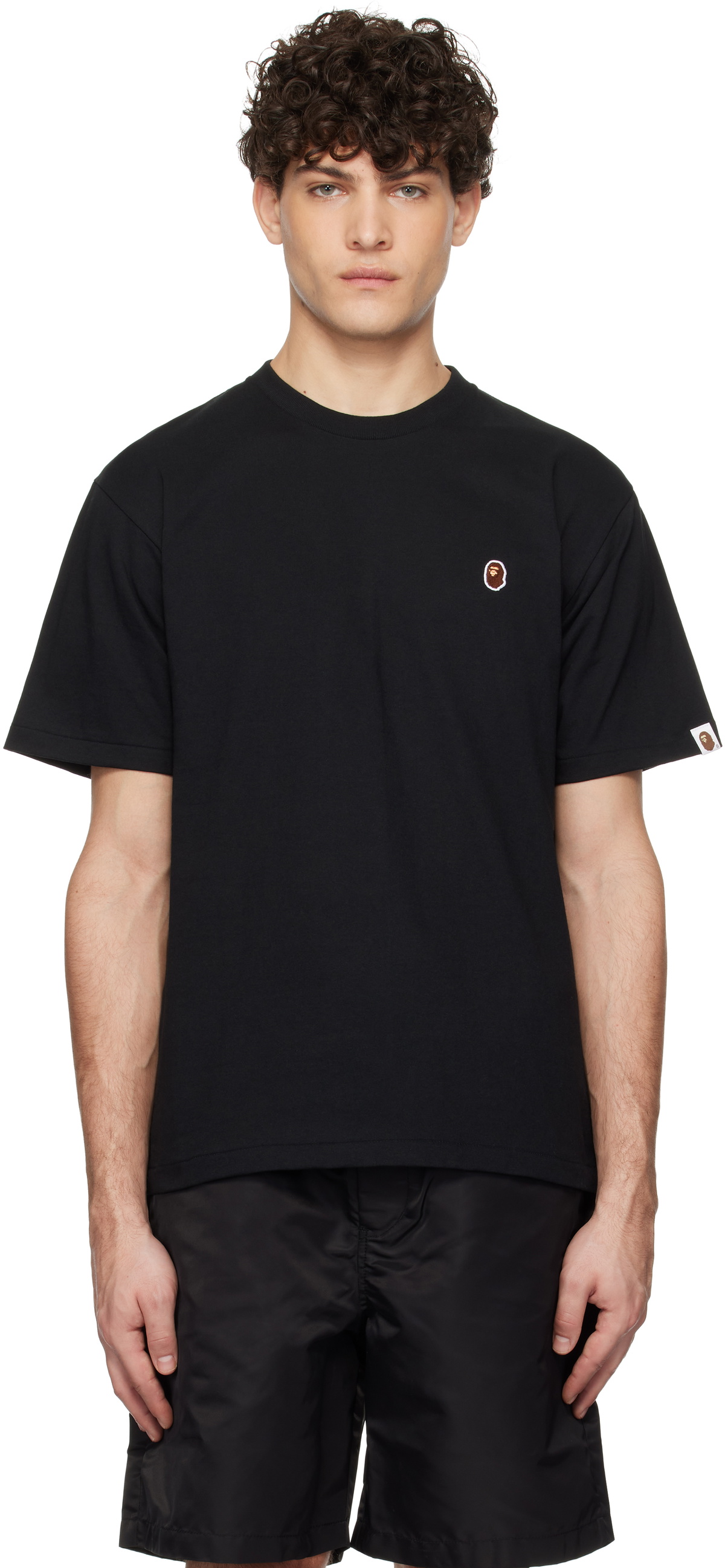 BAPE Black Ape Head One Point T-shirt A Bathing Ape