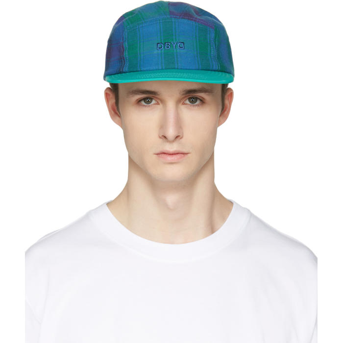 D by D Green Check Cap D by D