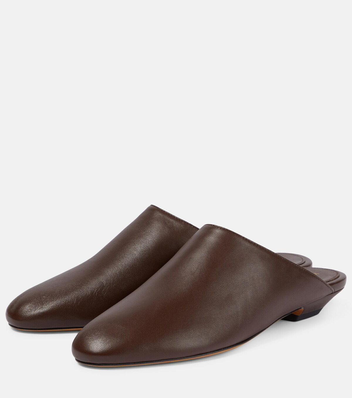 Khaite Otto leather mules Khaite